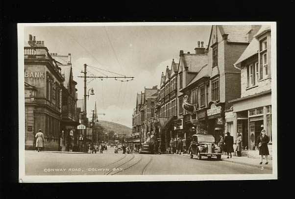 Colwyn Bay Conway Road - Days Past Old Picture Postcards